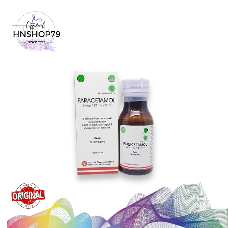 Jual Paracetamol PIM 120/5 mg Syrup 60 ml | Shopee Indonesia