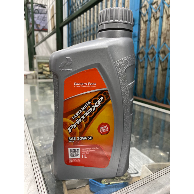Jual Oli Mesin Prima XP 1 Liter SAE 20W-50 ORIGINAL PERTAMINA | Shopee ...
