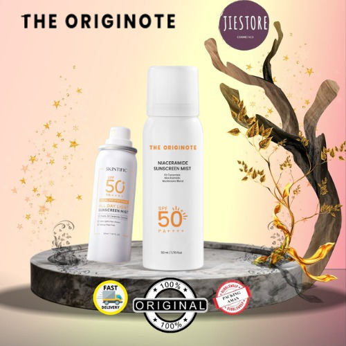 Jual The Originote Niaceramide Sunscreen Mist SPF 50 PA++++ - Sunscreen ...