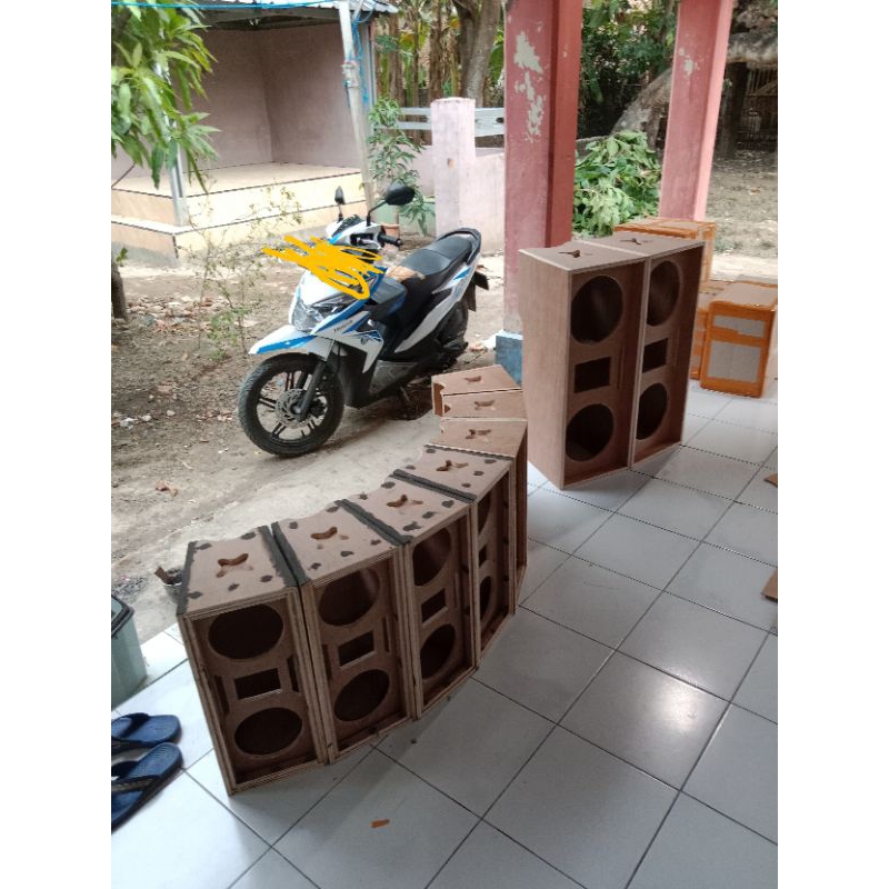 Jual BOX LINE ARRAY 6 INCH DOBEL PLUS TWITER (19X15) MENTAHAN | Shopee ...