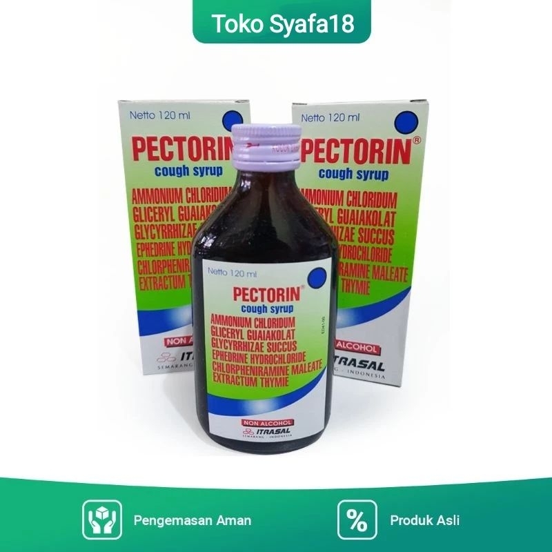 Jual Pectorin Cough Syrup 120ml | Shopee Indonesia