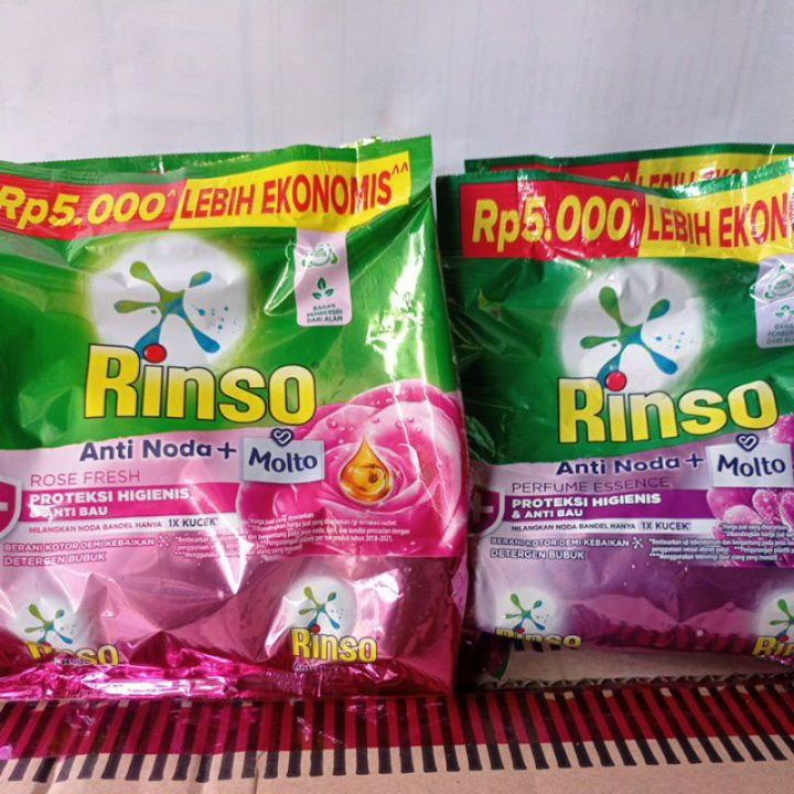 Jual rinso molto anti noda 195g ( Detergen Bubuk ) | Shopee Indonesia