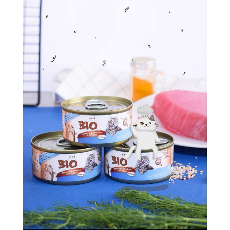 Jual Bio cat kaleng 170gr makanan kucing 170gram | Shopee Indonesia