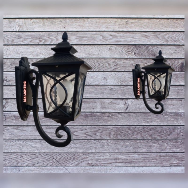 Jual Lampu dinding klasik modern/lampu hias dinding outdoor/lampu taman ...