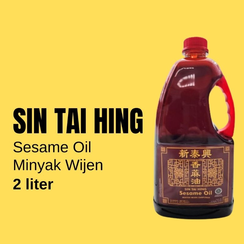 Jual Minyak Wijen Sin Tai Hing Sesame Oil 2 Liter | Shopee Indonesia