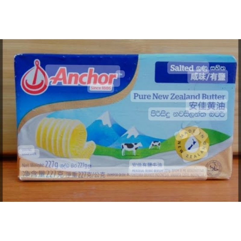 Jual Anchor Butter SALTED 227gr | Shopee Indonesia