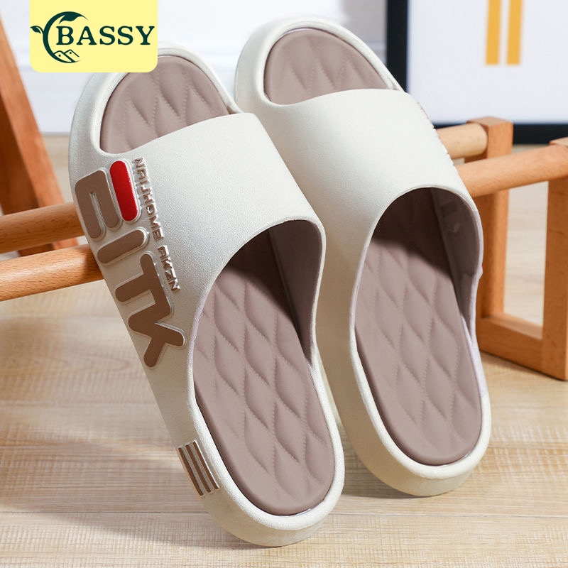 Jual BASSY Sandal Slip On Pria Sandal Slop Cowok Sandal Rumah Pria ...