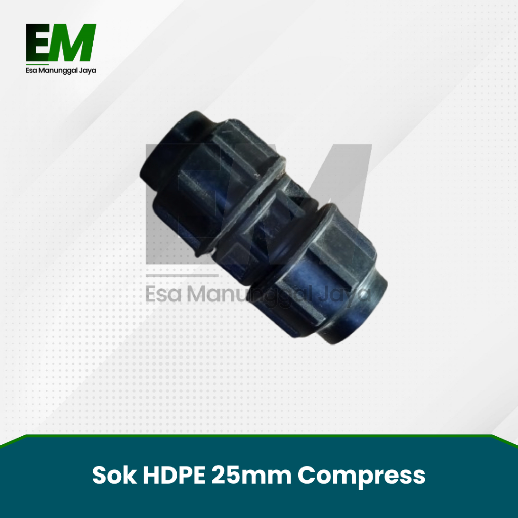 Jual Sok HDPE 25mm Compress / Sock HDPE 3/4 inch / Sok 3/4" HDPE ...