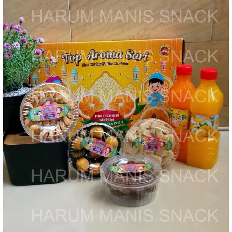Jual TOP AROMA SARI OREN Kue Kering Lebaran Butter Cookies Hampers Idul ...