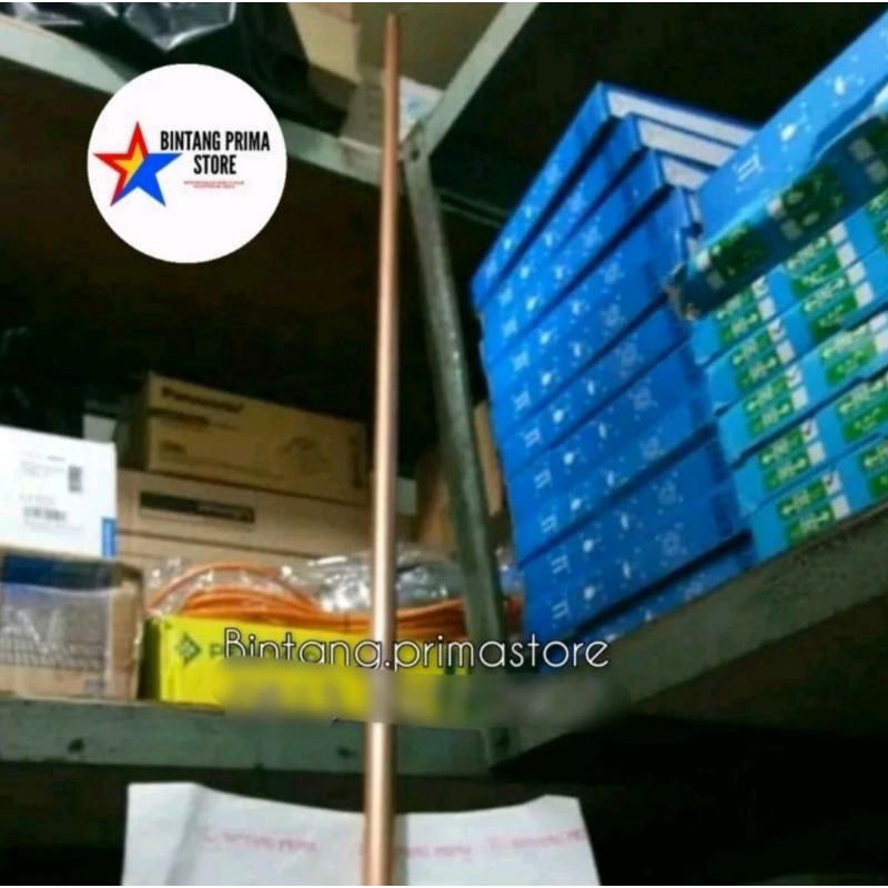 Jual Stick Rod / Stick Grounding Rod Full Asli Tembaga Murni uk. 5/8 ...