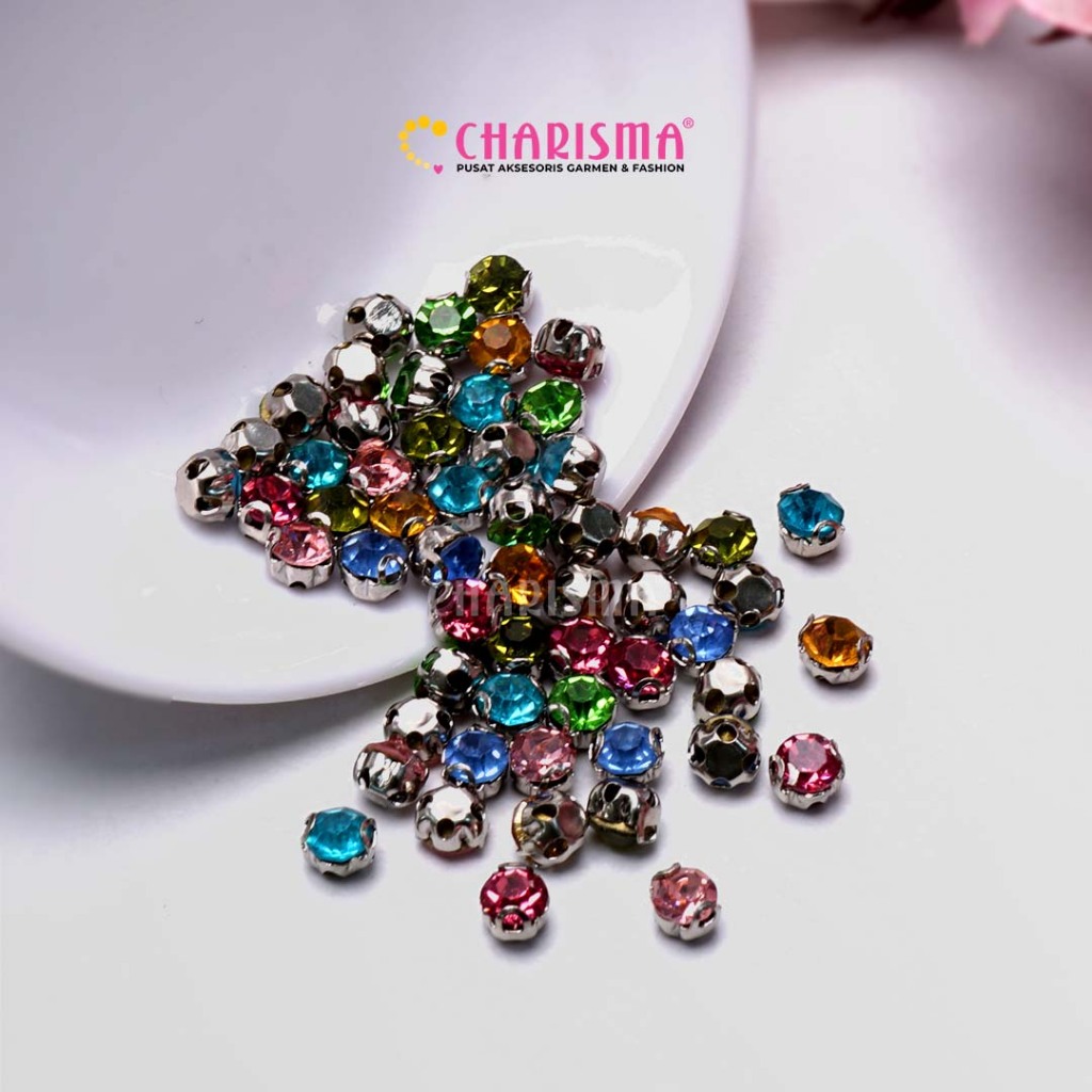 Jual Charisma Crystal Cangkang Bulat - Kristal Cangkang Original SS16 | Shopee Indonesia