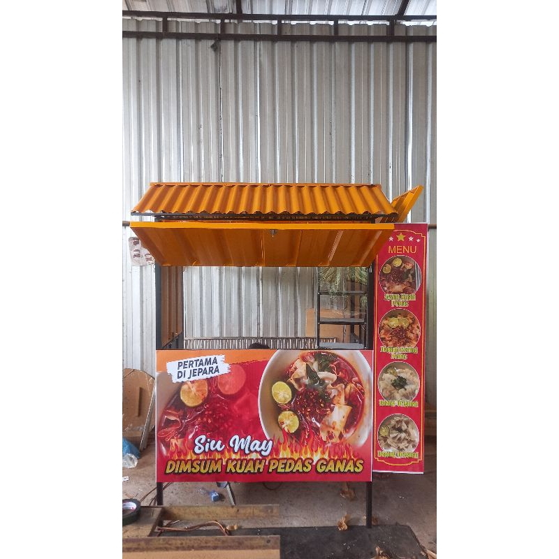 Jual gerobak siomay | gerobak dimsum | gerobak gorengan | gerobak ...