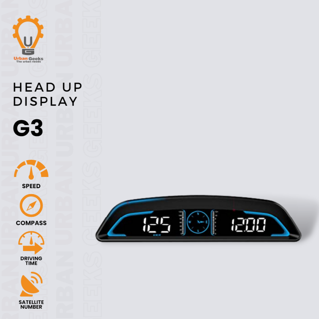 Jual HUD G3 Head Up Display OBD2 With Over Speed Alarm System | Shopee ...