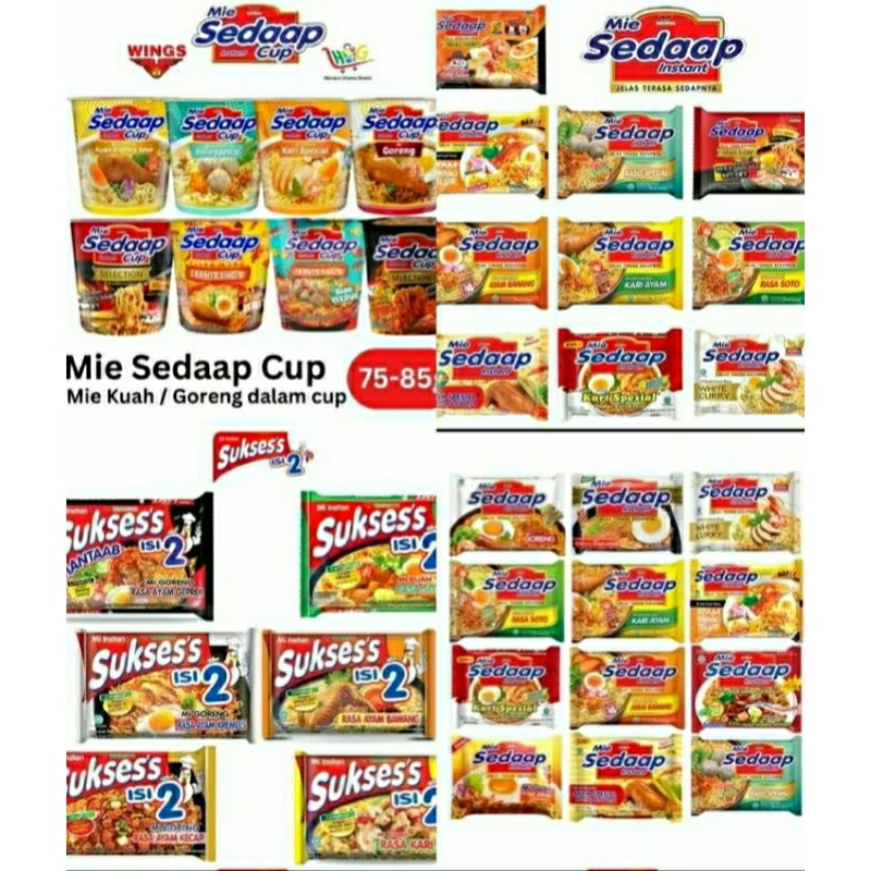 Jual Mie sedaap & mie sukses isi 2 & mie sedaap cup // berbagai rasa ... Jual Mie sedaap & mie sukses isi 2 & mie sedaap cup // berbagai rasa ...