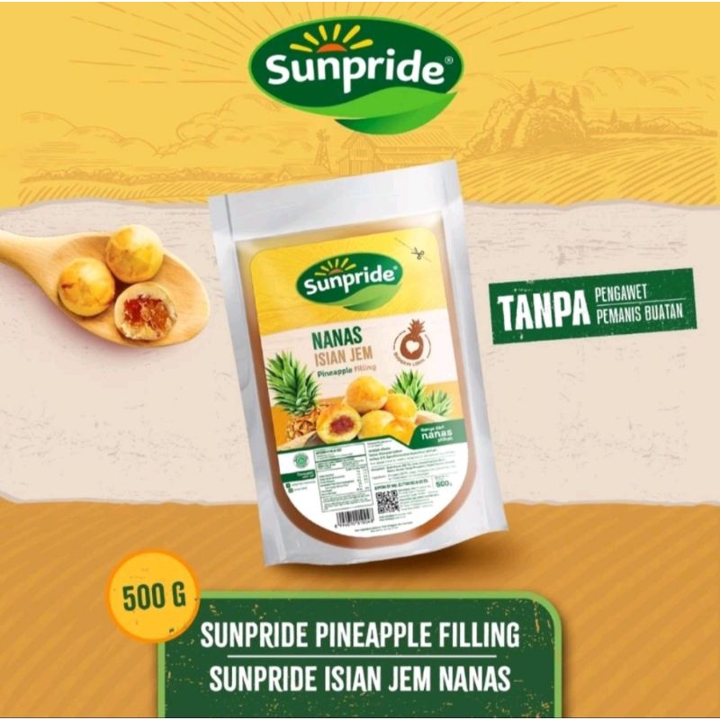 Jual Sunpride Selai Nanas Nastar 500gr / Sunpride Pinnaple Filling ...