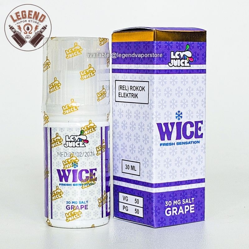 Jual SALT NIC - LIQUID LCV JUICE WICE Series 30ML 30MG AUTHENTIC ...