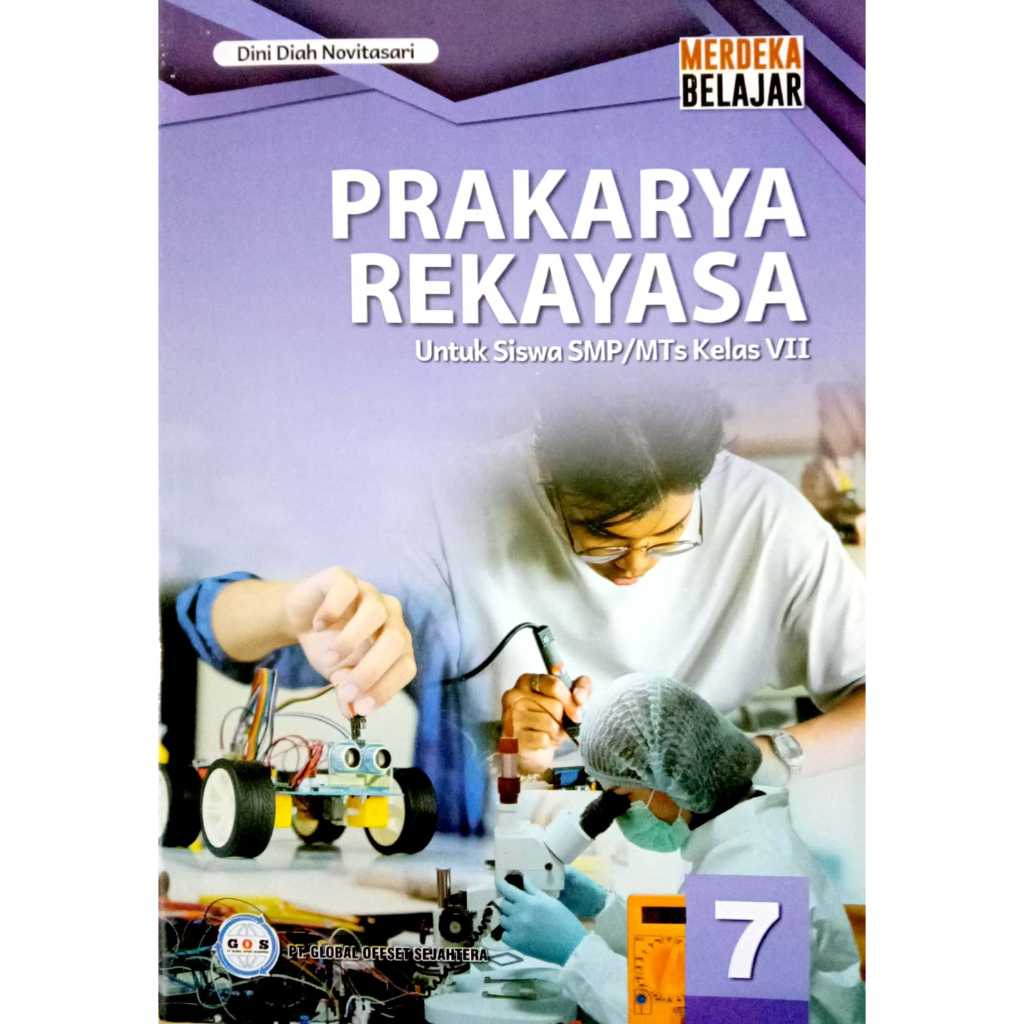 Jual BUKU SISWA PRAKARYA : REKAYASA KELAS 7 KURIKULUM PENGGERAK-MERDEKA SMP/MTS (PENERBIT : GOS ...