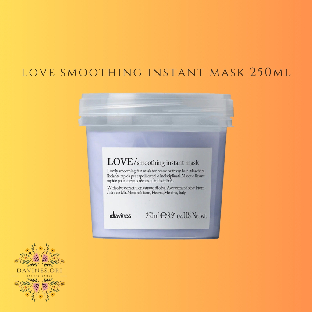 Jual DAVINES LOVE SMOOTHING INSTANT MASK 250ML | Shopee Indonesia