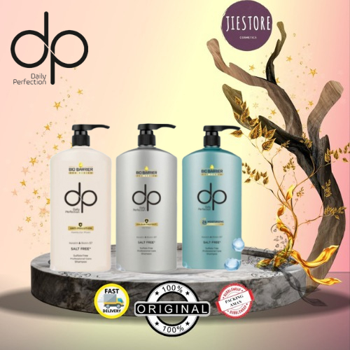 Jual DP Daily Perfection Bio Barrier Shampoo 800ml/Salt Free Shampo SLS ...