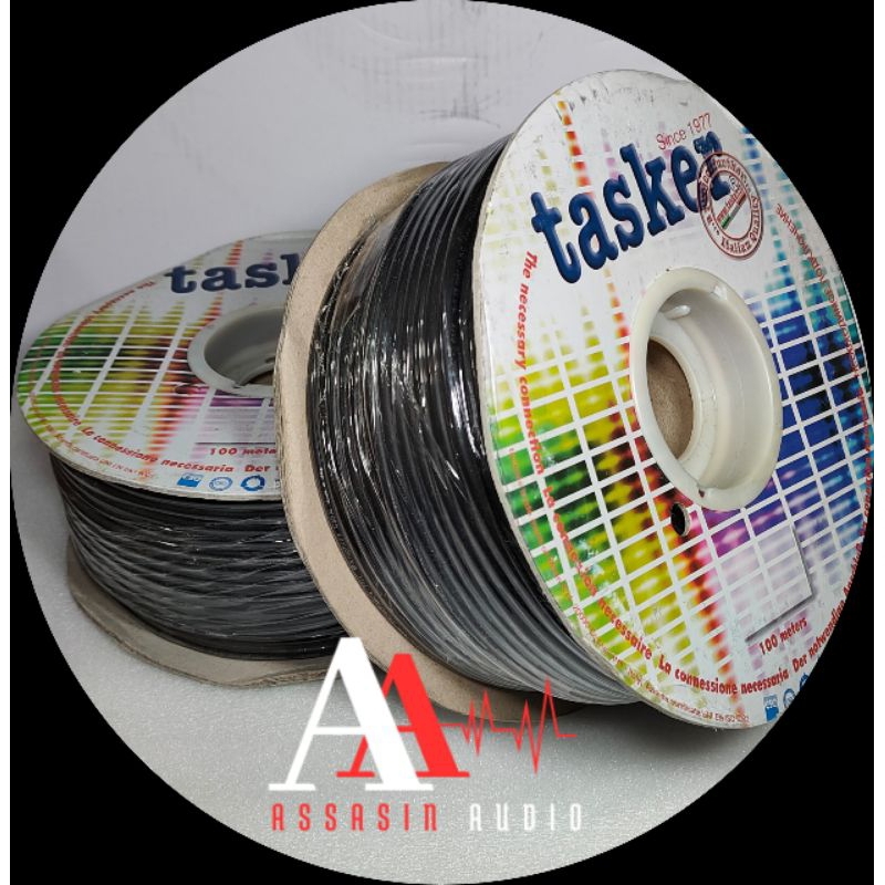 Jual kabel microphone tasker italian quality 100meter | Shopee Indonesia