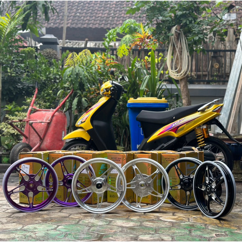 Jual vleg enkei mio delkevic dnd 185/215-14 mio sporty smile | Shopee ...