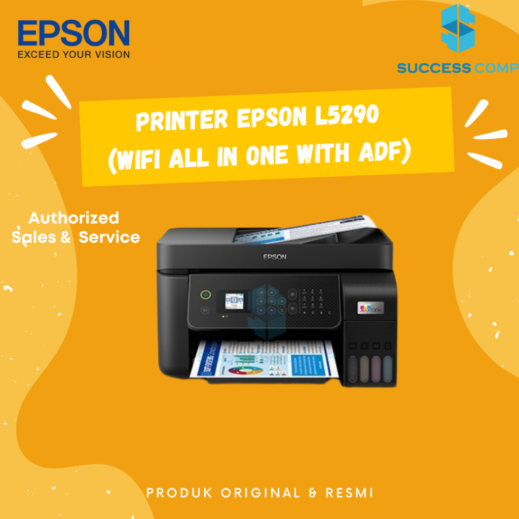 Jual Printer Epson L5290 Wi-Fi All-in-One Ink Tank Printer with ADF ...