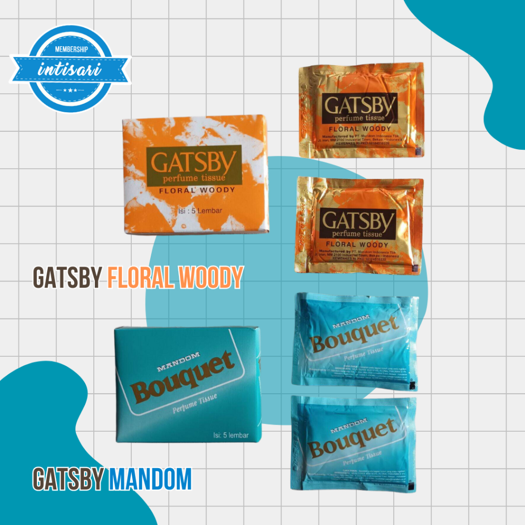 Jual GATSBY - FLORAL WOODIE / MANDOM - ( Perfume Tissue ) | Shopee ...
