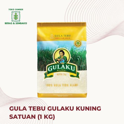 Jual Gula tebu GULAKU kuning satuan (1 KG) | Shopee Indonesia