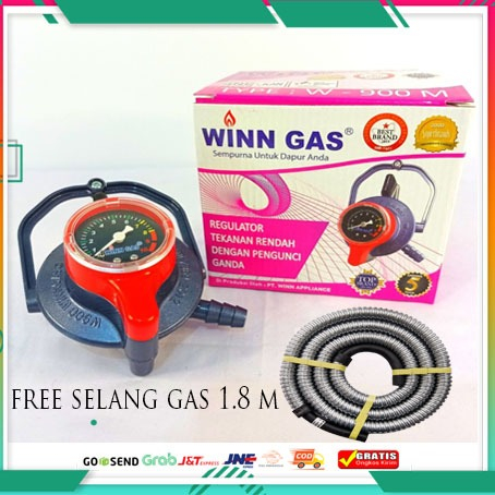 Jual Winn Gas , W 900 M , Win Gas , Regulator Gas LPG , Meter, Double ...