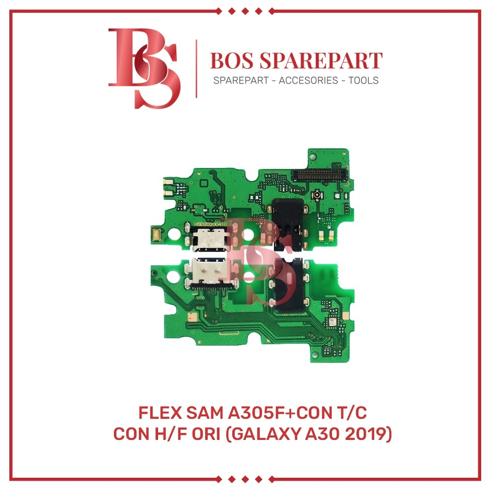 Jual FLEXIBEL SAMSUNG A305F + CONNECTOR CHARGER + CONNECTOR HANDSFREE ...