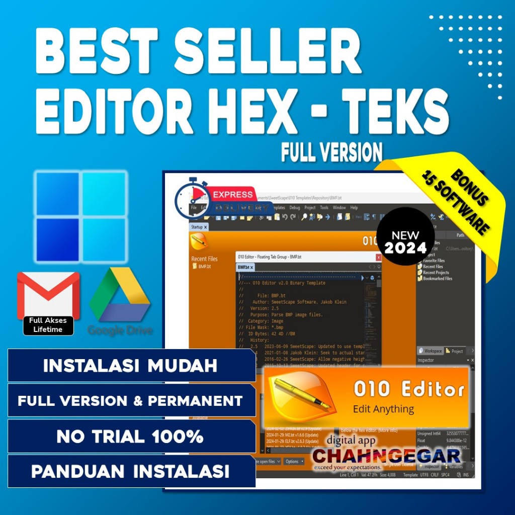 Jual Sweetscape 010 Editor 2024 Full Original Lisensi Software Editor ...