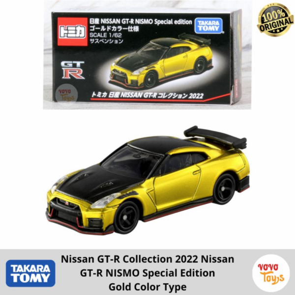 Jual Jual Tomica Nissan GT-R Collection 2022 NISMO Gold Type Takara Tomy Murah | Shopee Indonesia