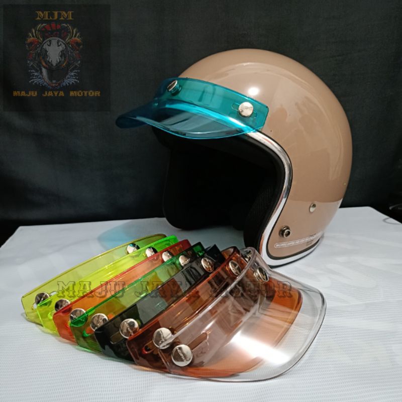 Jual Pet Helm//Pet Transparan Helm Bogo//Vintage Japan Edition | Shopee ...