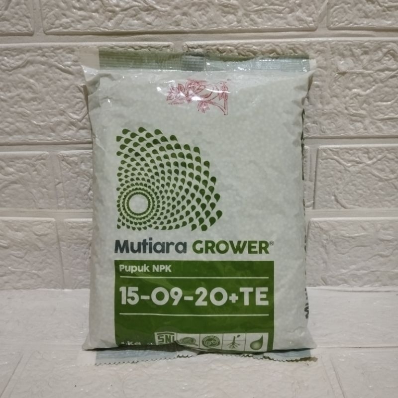 Jual Pupuk Mutiara Grower 15-09-20+TE 1Kg Original | Shopee Indonesia