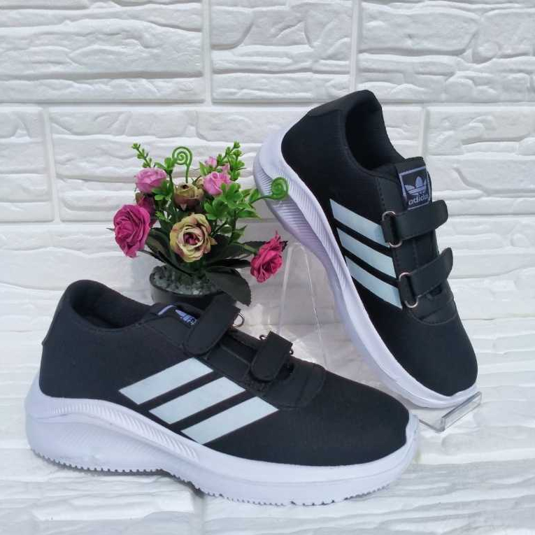 Jual Sepatu anak sekolah hitam polos sepatu sekolah anak PAUD TK SD SMP ...