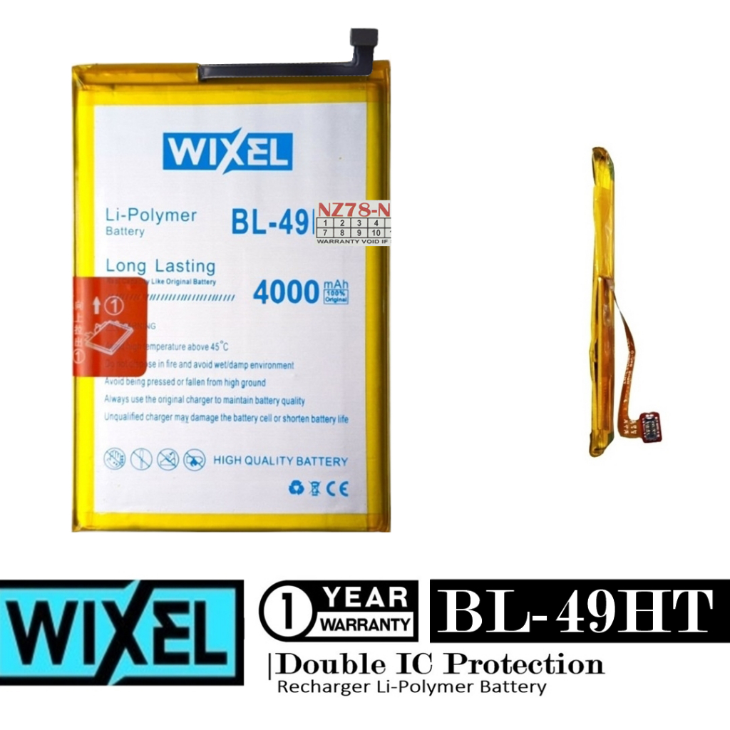 Jual Baterai Tecno Spark 6 KE7 BL49HT BL-49HT Double IC Protection ...