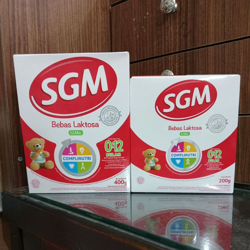 Jual SGM LLM+ Bebas Laktosa 200g/400g - (Usia 0-12 Bulan) | Shopee Indonesia