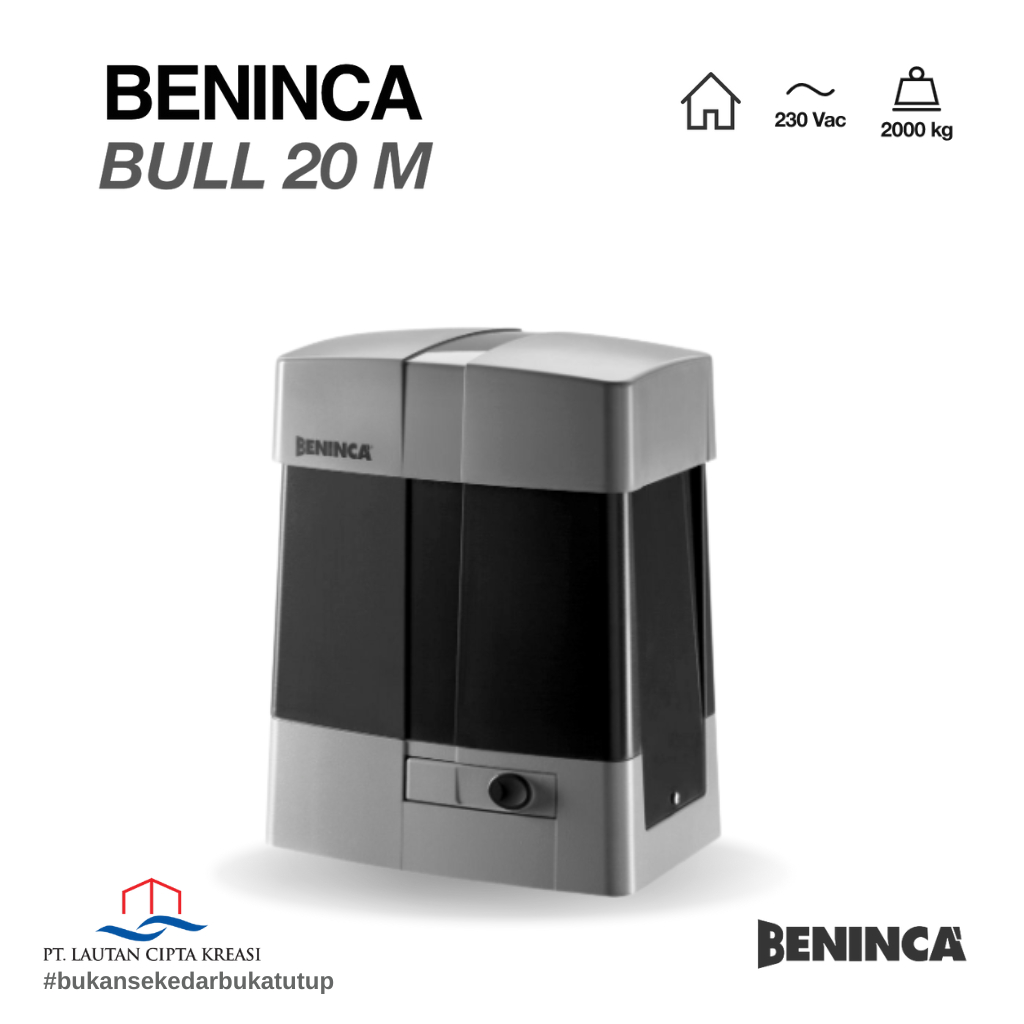 Jual Beninca BULL 20 M Automatic Sliding Gate BENINCA AUTOMATIC SLIDING ...