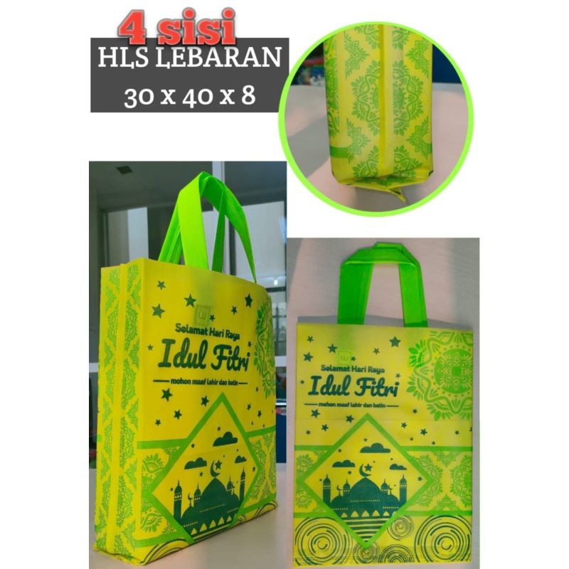 Jual (1 Lusin) Tas Parsel Lebaran Ukuran 30x40cm / Tas Idul Fitri ...