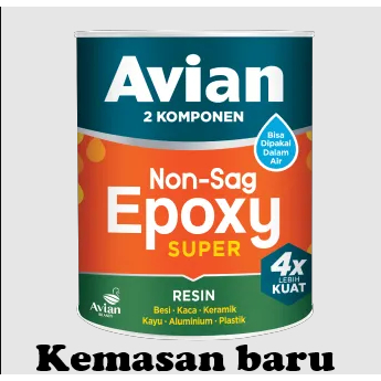 Jual Avian Epoxy Non Sag 800gr/Set / Lem Epoksi 2 Komponen | Shopee ...