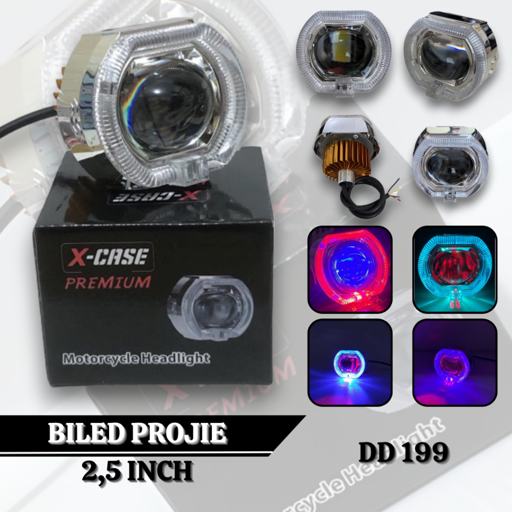 Jual Lampu Utama Biled Projie Mode Projie Biled Proji Lensa Biled Plus ...