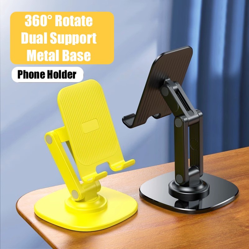 Jual MAXI BSG Holder HP Foldable Phone Holder Meja Tablet Stand Besi ...
