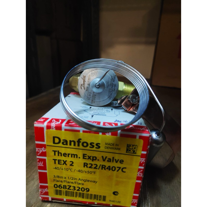 Jual Thermal Expansi Valve Danfoss TEX 2TE 2 068Z3209 R22 R407C ...