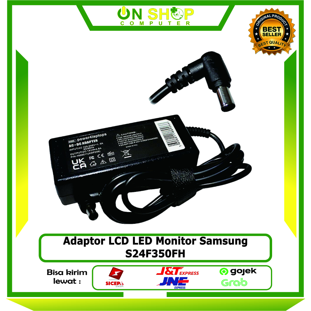 Jual Adaptor LCD LED Monitor Samsung S24F350FH S24F350FHE LS27E390HS ...