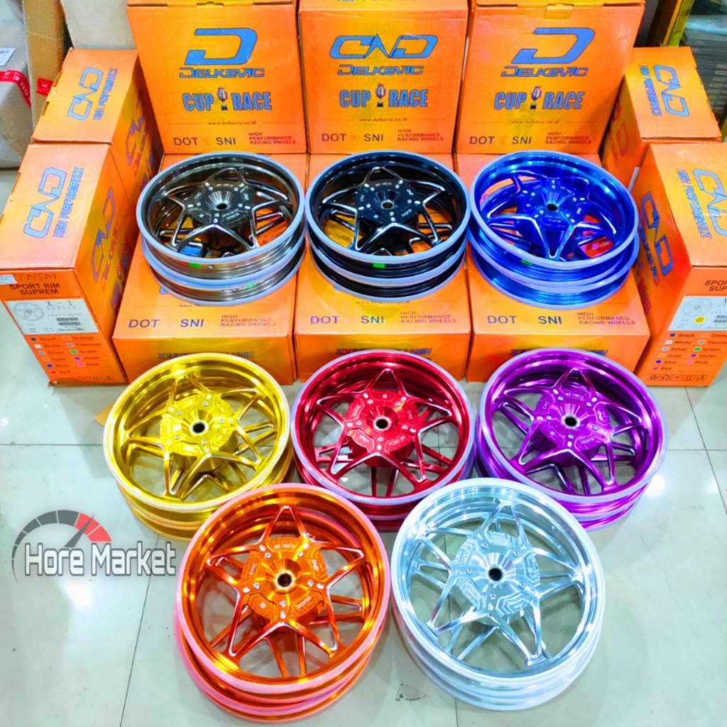 Jual VELG BINTANG X1 DELKEVIC VARIO 125 150 NEW / OLD CNC DND 185 x 215 ...