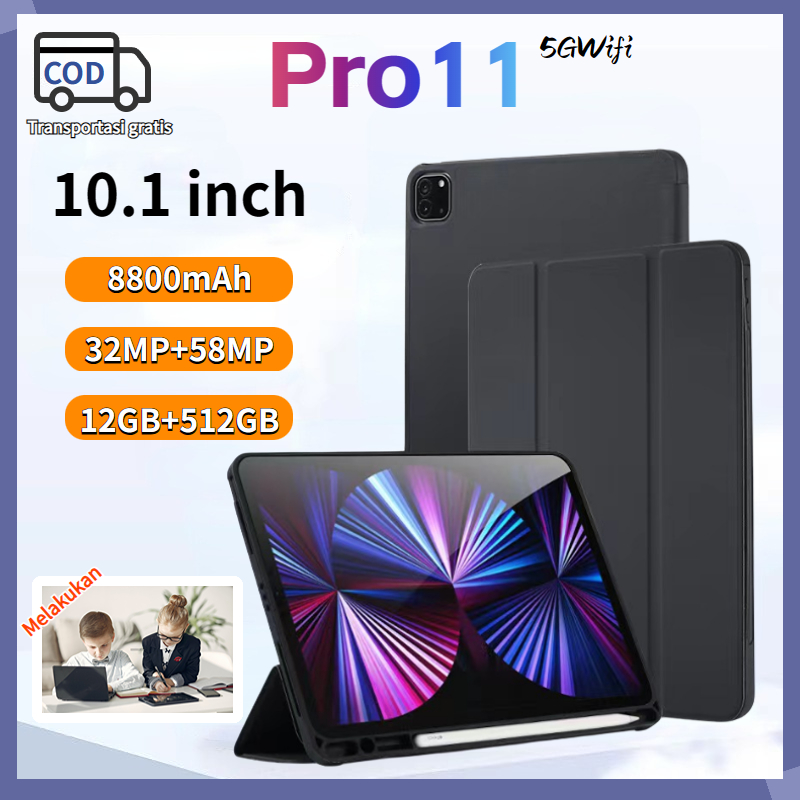 Jual 【Bisa COD】New Galaxy Pro11 Tablet Android 10.1-inci Layar Besar ...