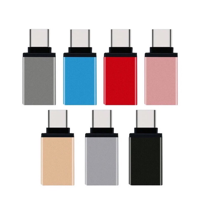 Jual OTG Non Kabel Type C / Adapter OTG USB ke Type C / Tipe-C Connector to Normal USB Port ...
