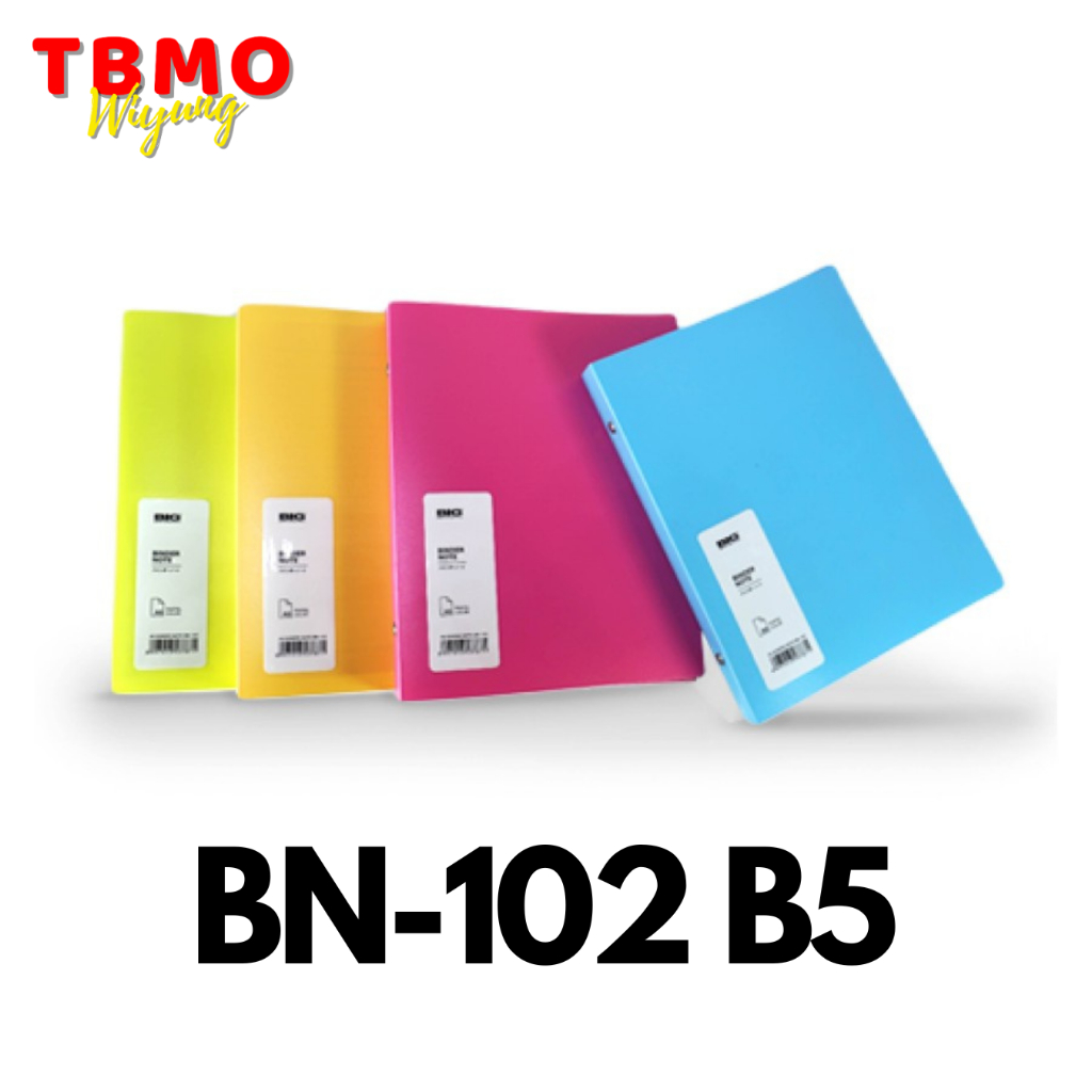 Jual TBMO Binder Note B5 BIG Ring Pastel Polos BN-102 | Shopee Indonesia