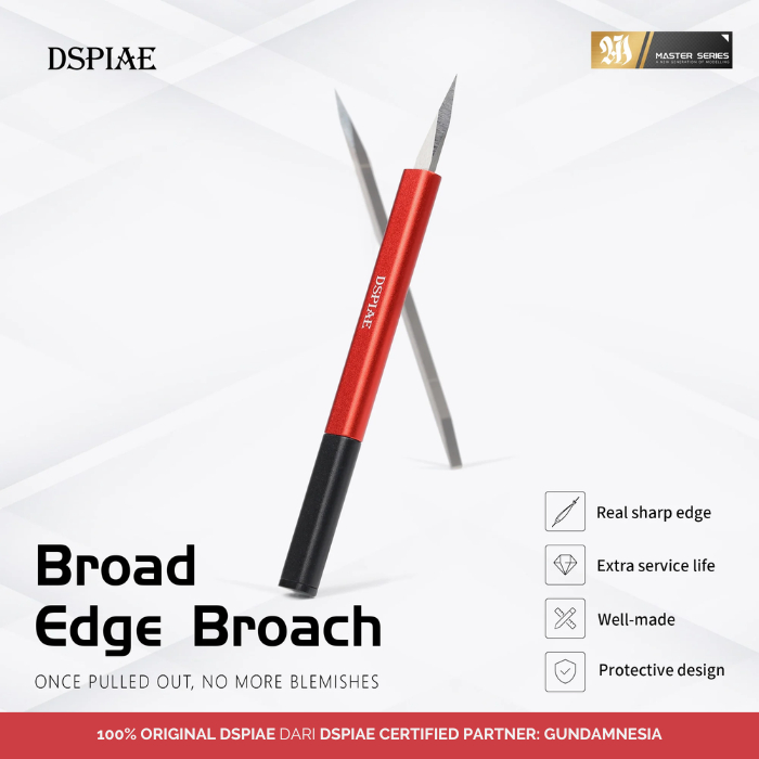 Jual DSPIAE Broad Edge Broach - Pen Tool with Scraper & Knife Blade ...