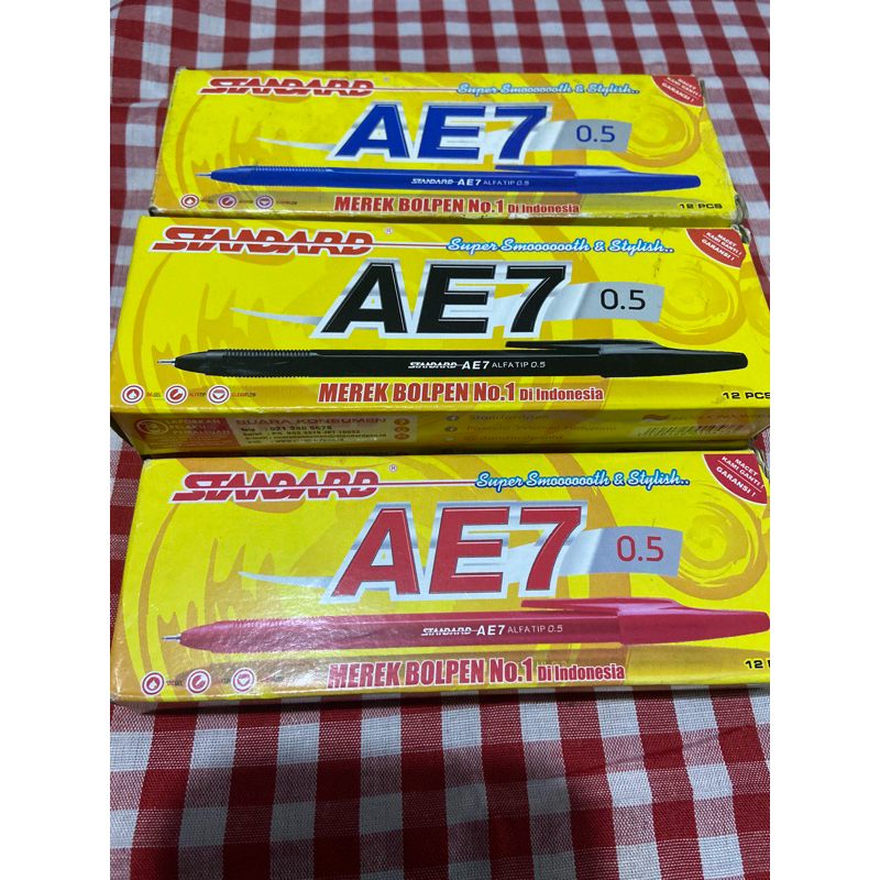 Jual Pen Standard AE7 0.5mm | Shopee Indonesia